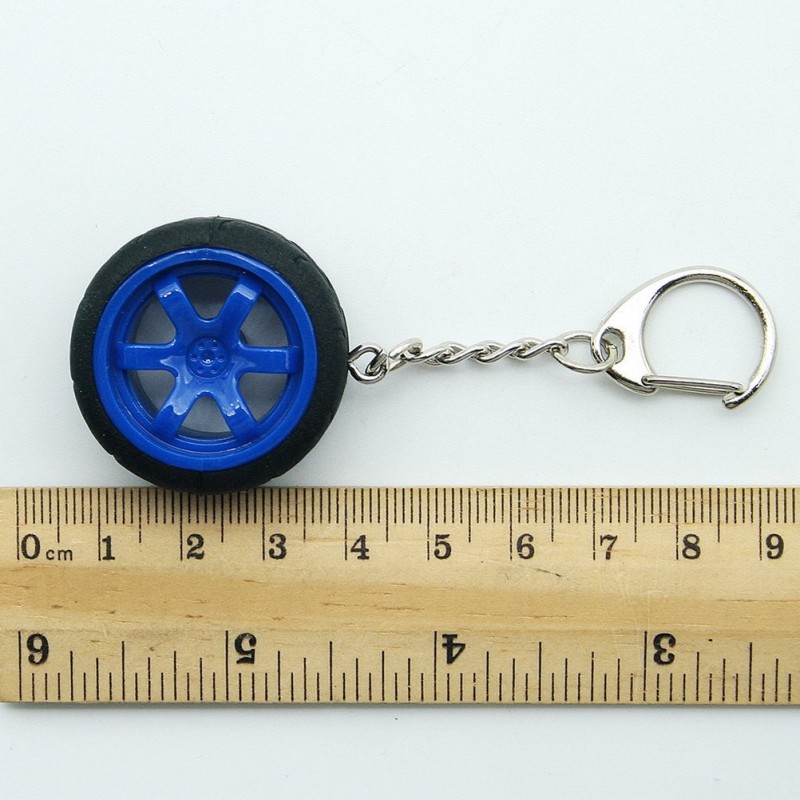 TE37 Wheel keychain