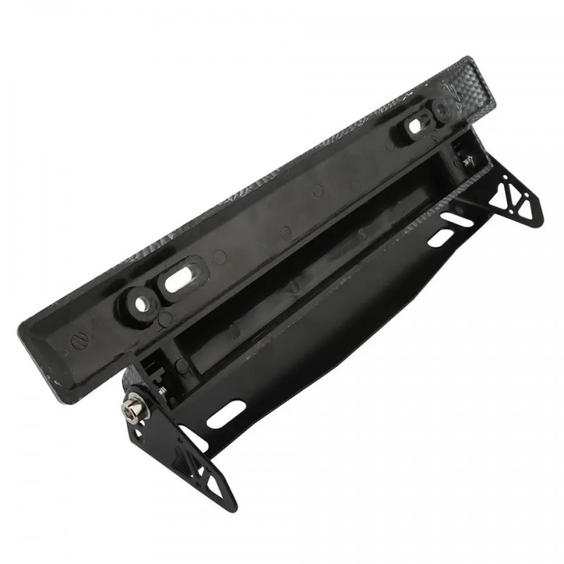 Carbon Adjustable License Plate Frame