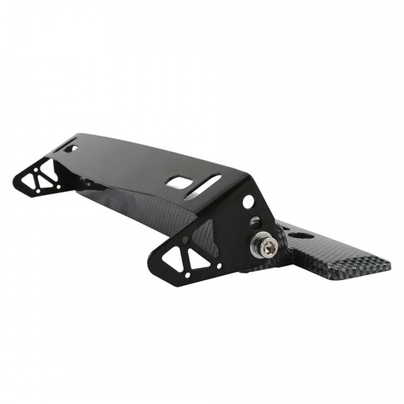 Carbon Adjustable License Plate Frame